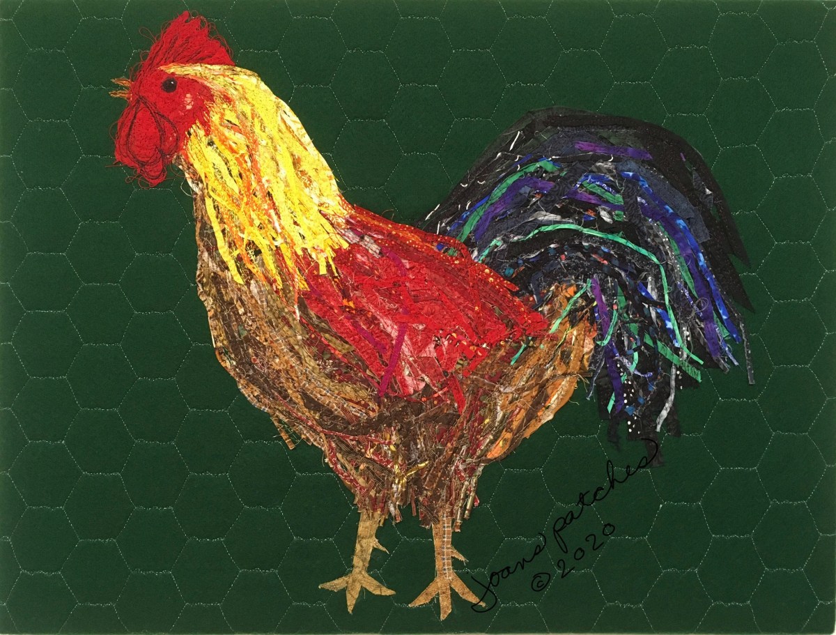 Scrappy Rooster | Joan's Patches